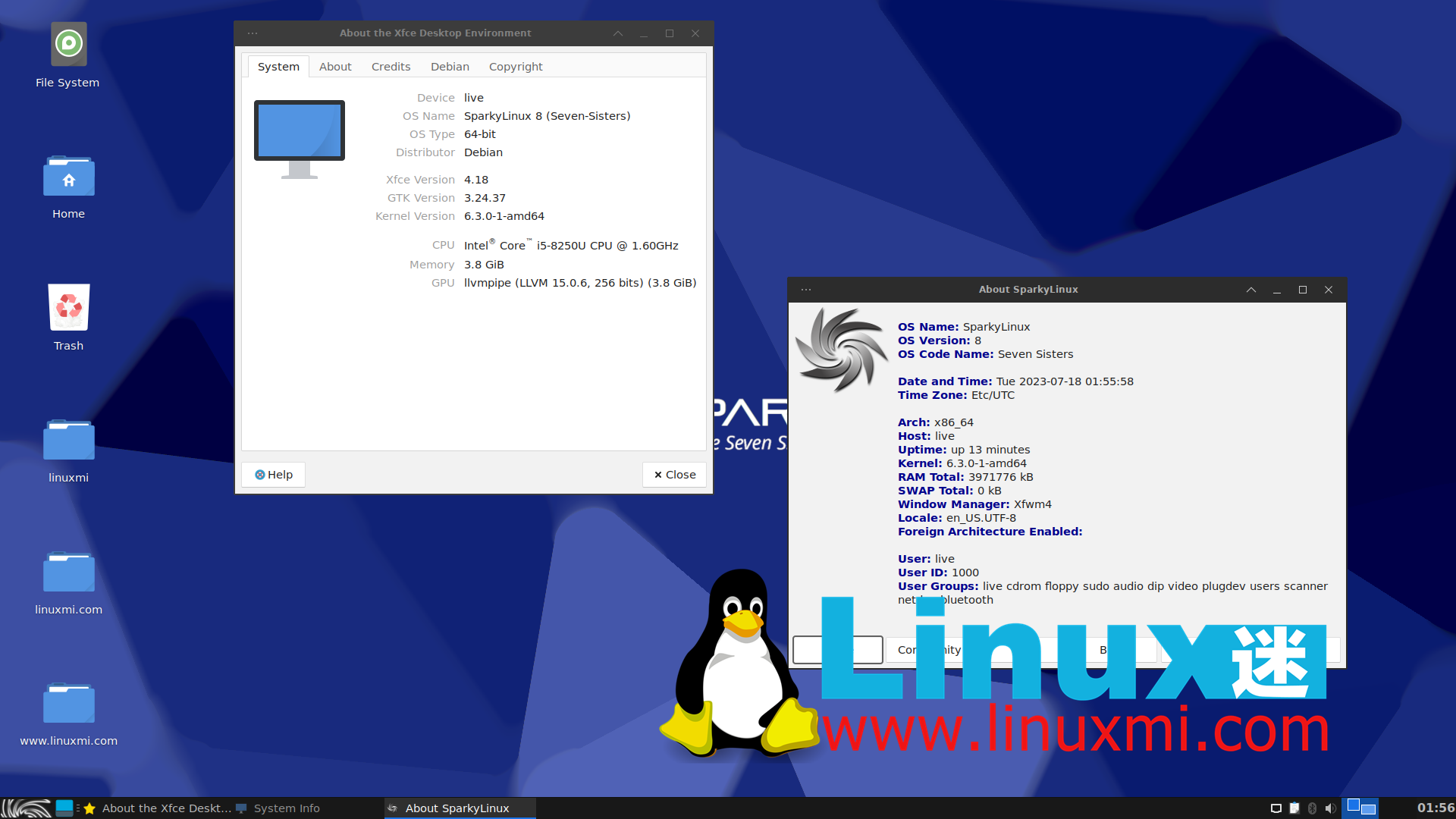 SparkyLinux 2023.07 Rolling 发布,默认启用了 Secure Boot - Linux迷 SparkyLinux 2023.07 Rolling 发布,默认启用了 Secure Boot - Linux迷